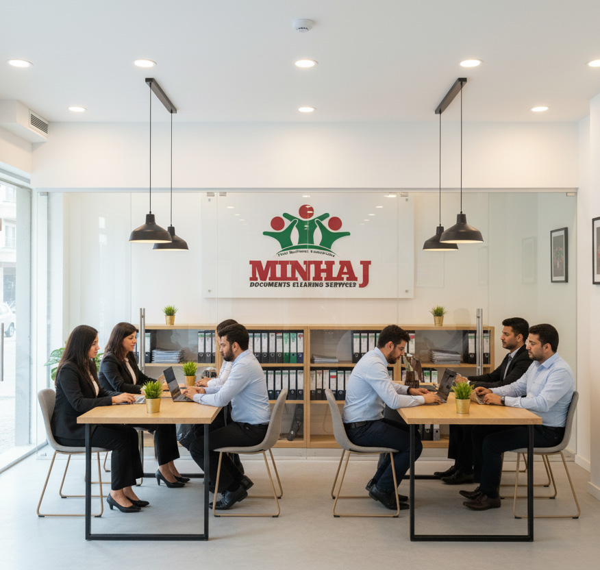 Minhaj Typing & Documents Clearing Services – Satwa, Dubai, UAE